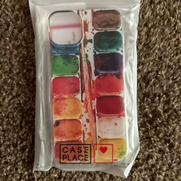 Cell Phones & Accessories | Colorful Watercolor Palette Phone Case ...